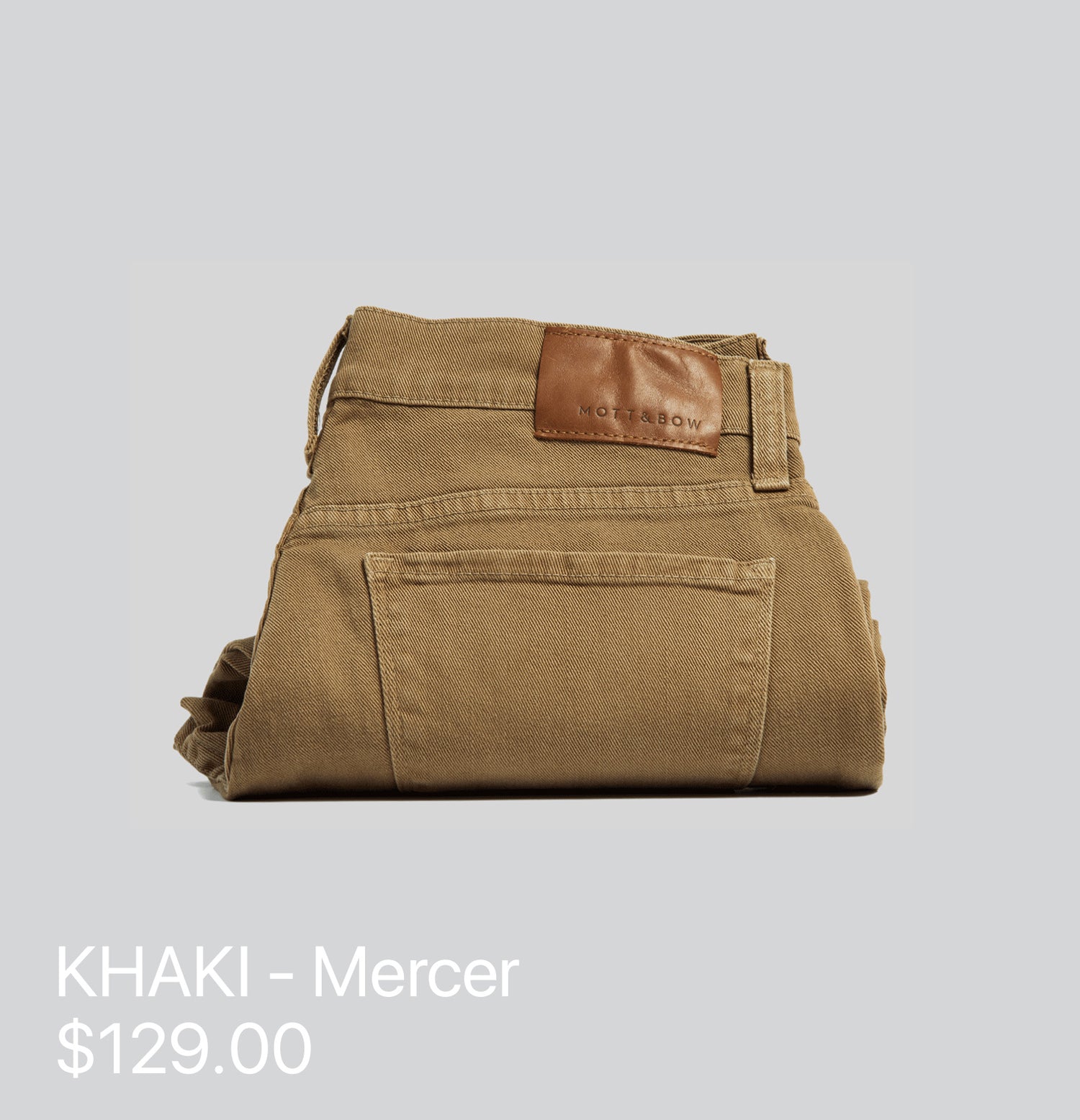 Premium Mercer Jeans for Men - Mott & Bow