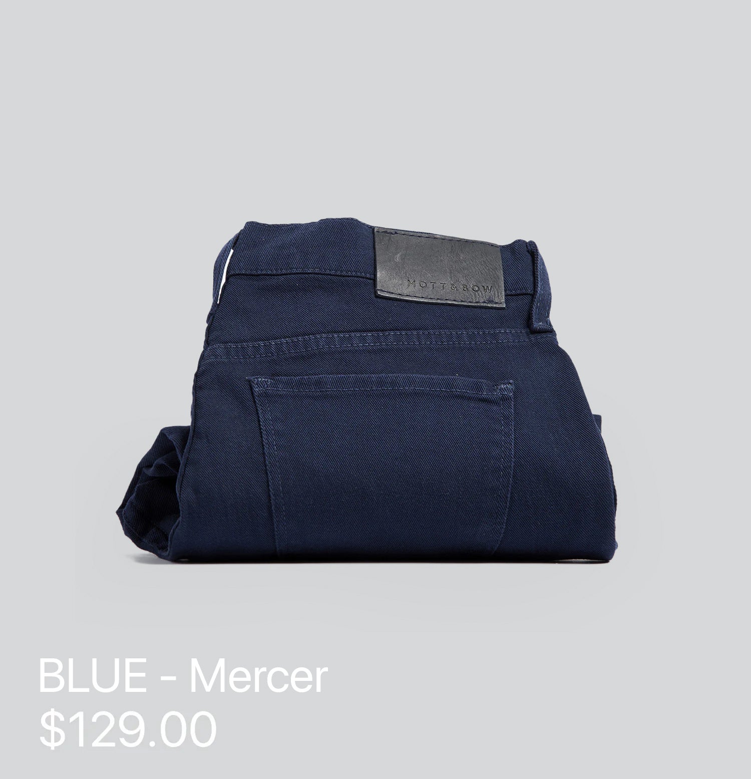 Premium Mercer Jeans for Men - Mott & Bow