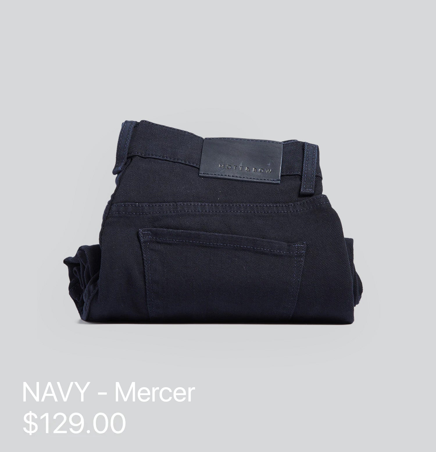Premium Mercer Jeans for Men - Mott & Bow