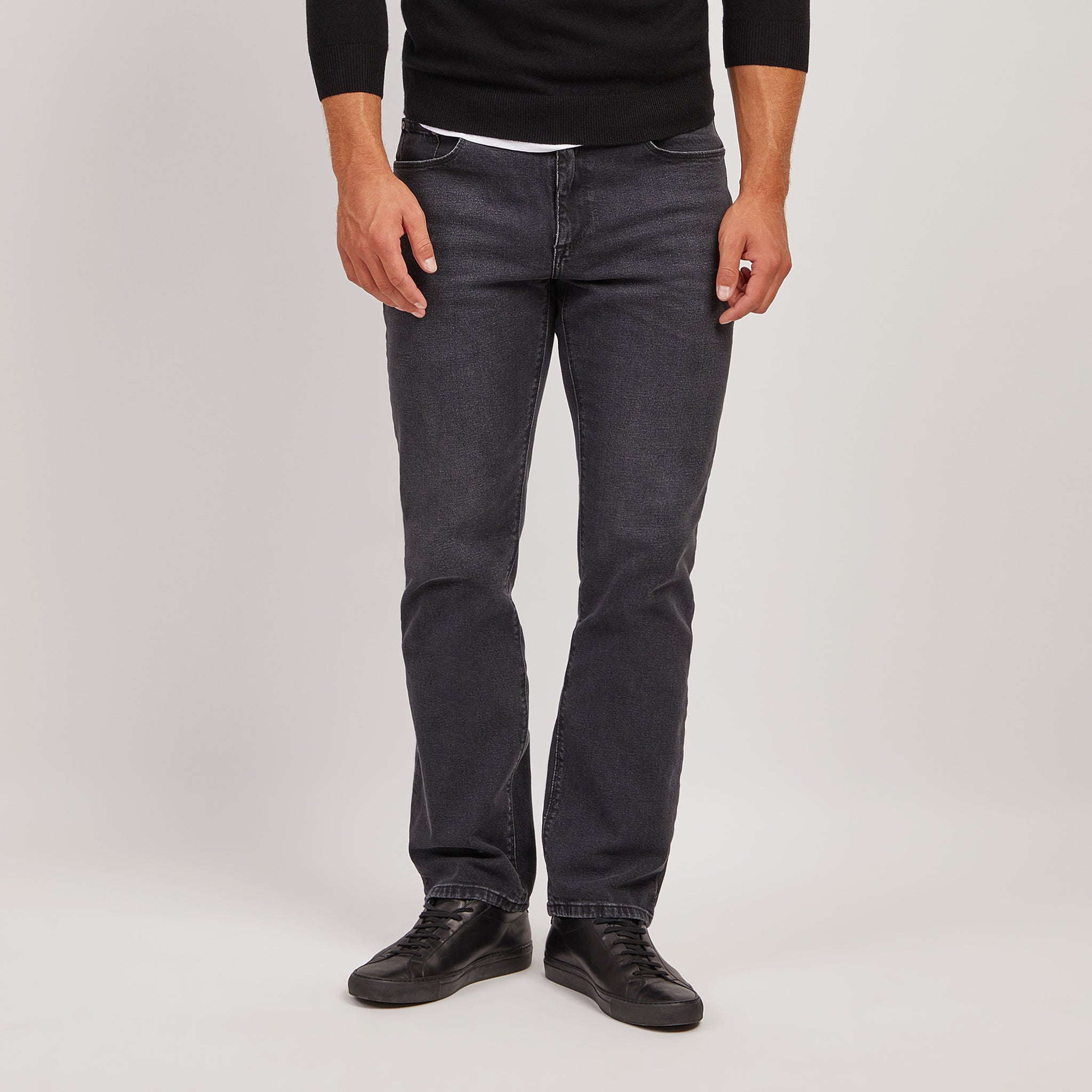 Men's Straight Allen Jeans - Mott & Bow