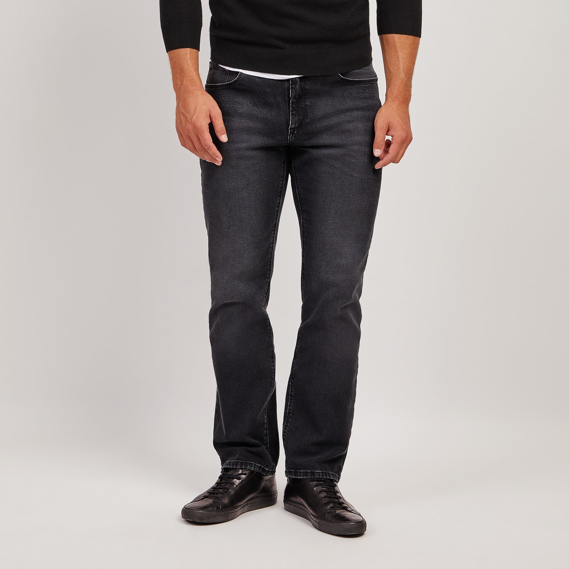 Men's Straight Allen Jeans - Mott & Bow