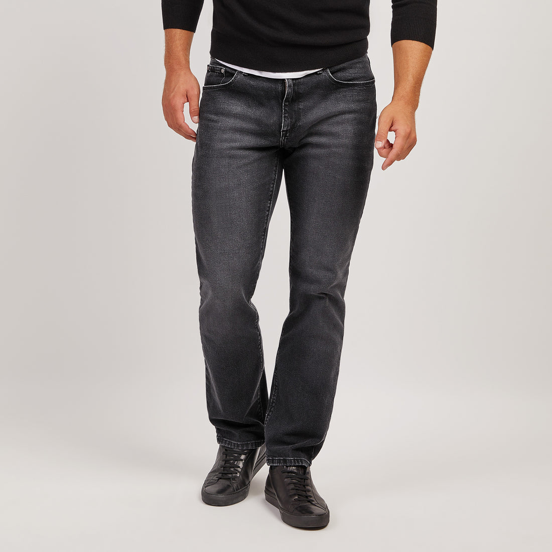 Men's Straight Allen Jeans - Mott & Bow