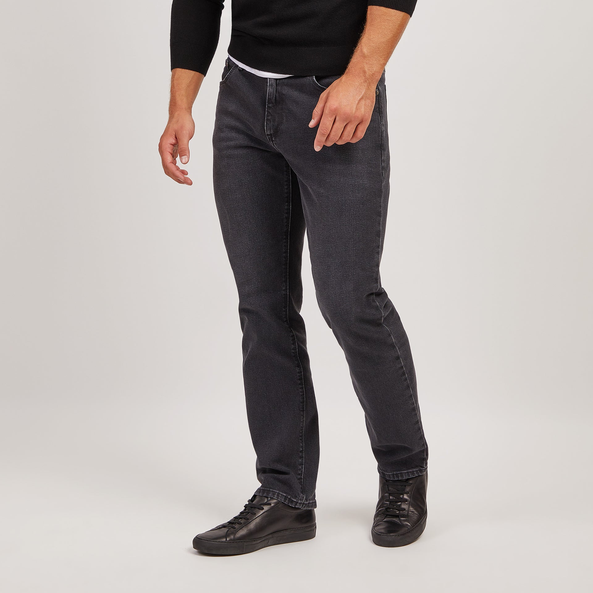 Men's Straight Allen Jeans - Mott & Bow