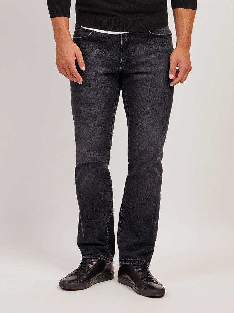 Men's Straight Allen Jeans - Mott & Bow