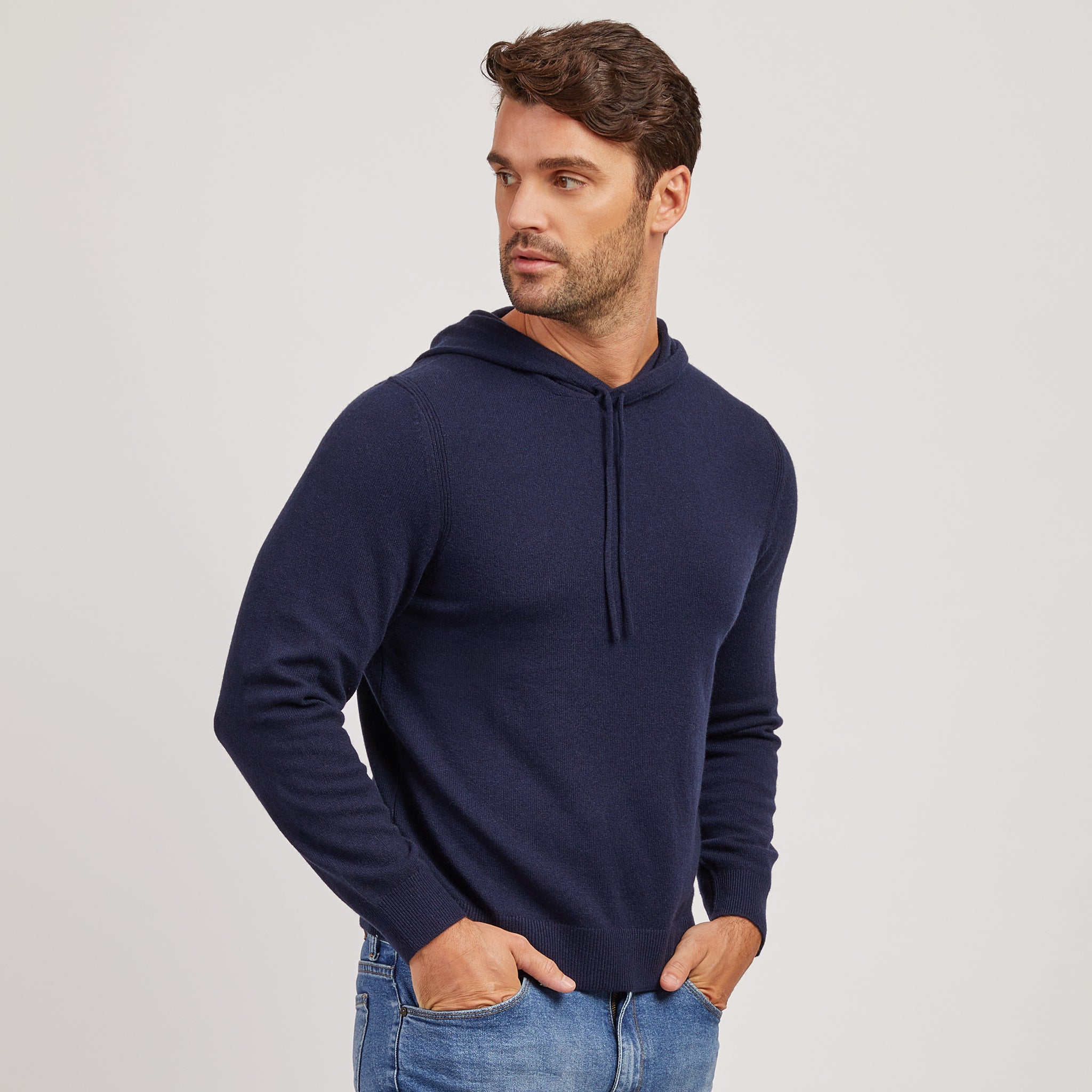 Men's Cashmere Hoodie - Mott & Bow