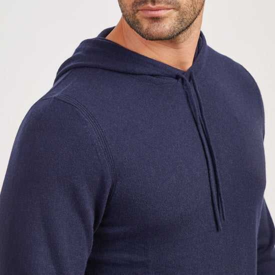 Men's Cashmere Hoodie - Mott & Bow