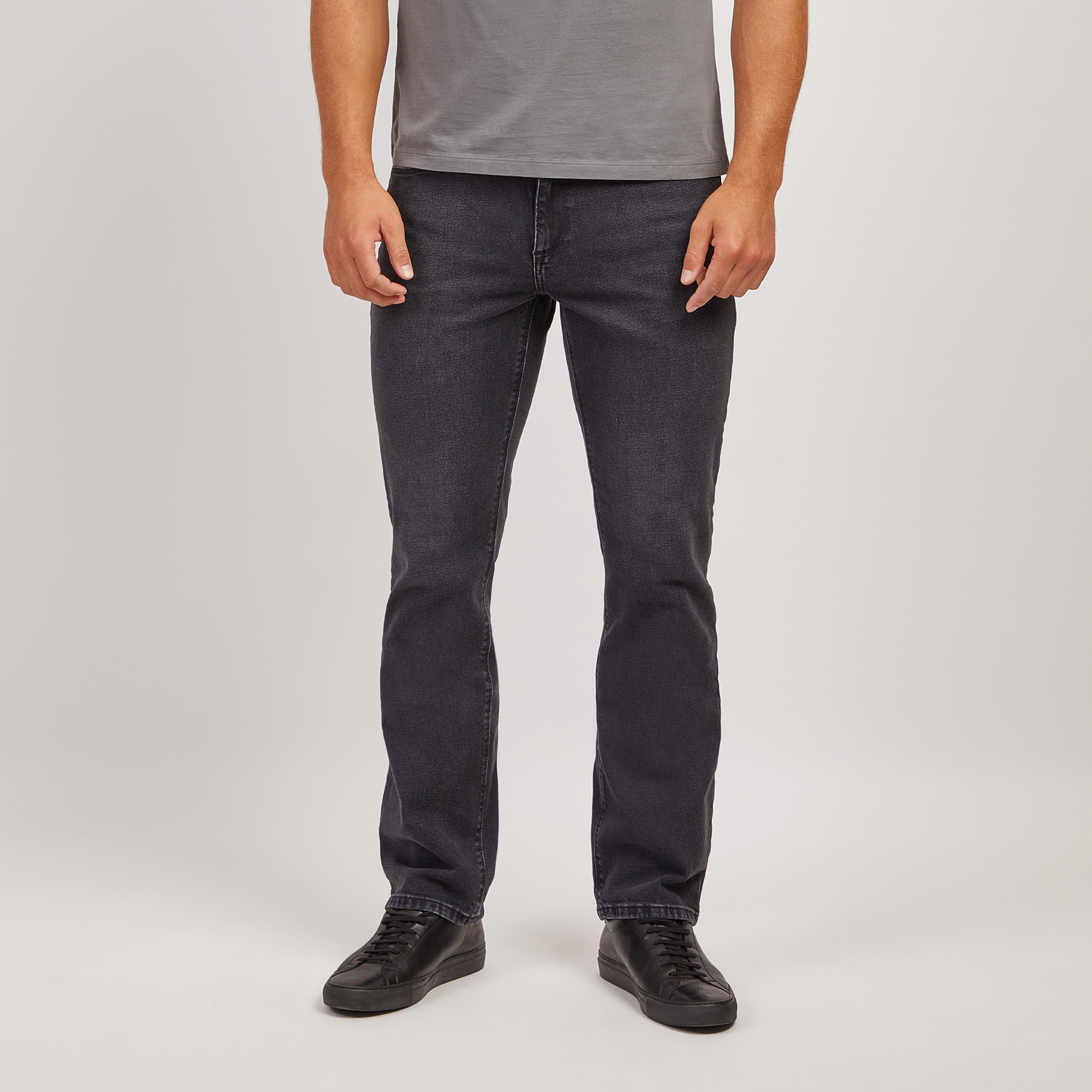 Men's Straight Allen Jeans - Mott & Bow