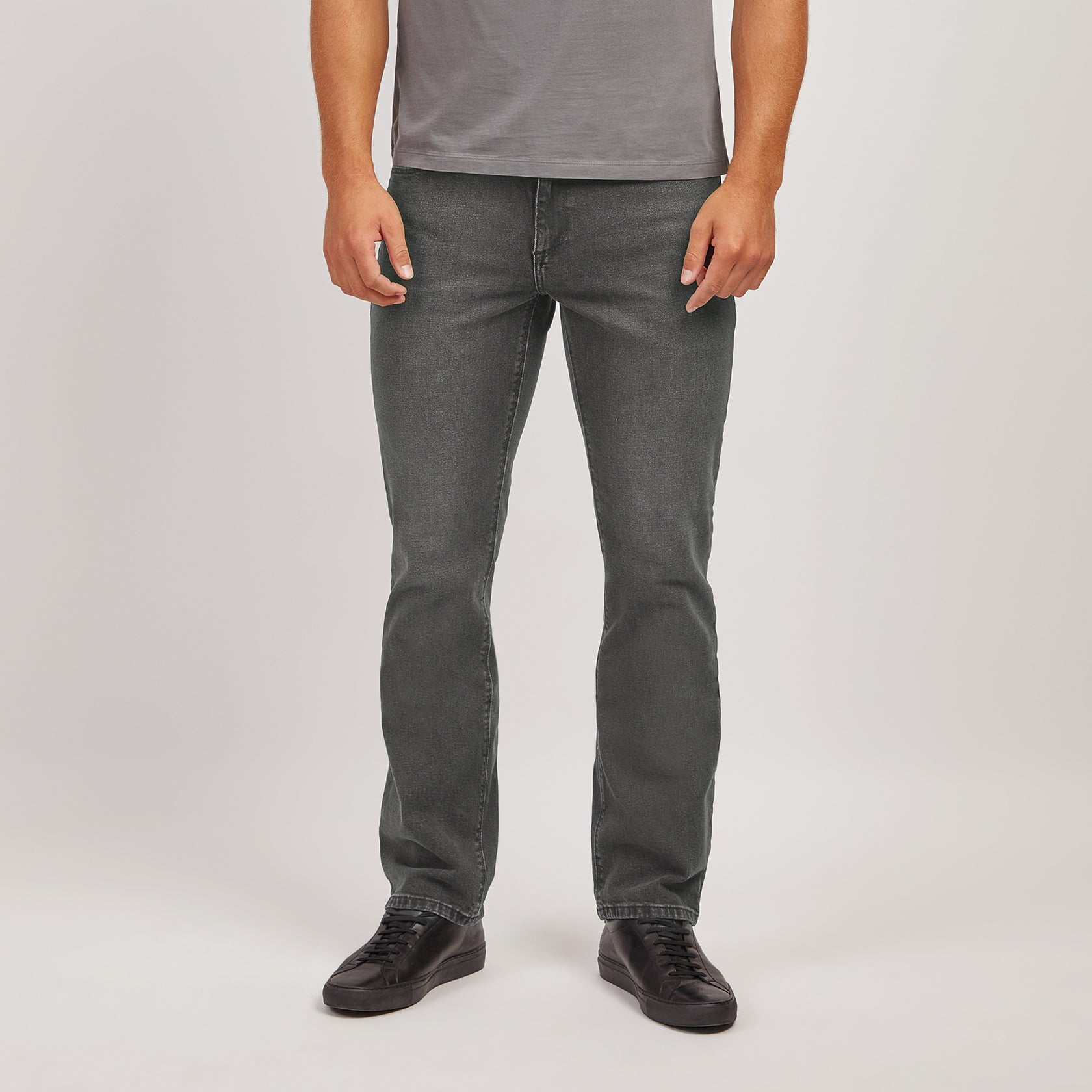 Men's Straight Allen Jeans - Mott & Bow