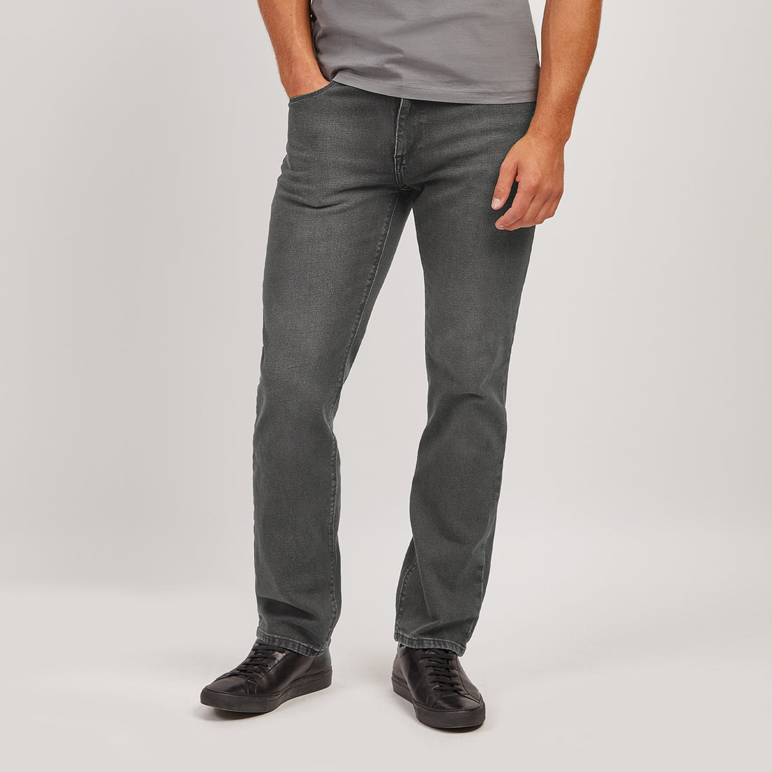 Men's Straight Allen Jeans - Mott & Bow