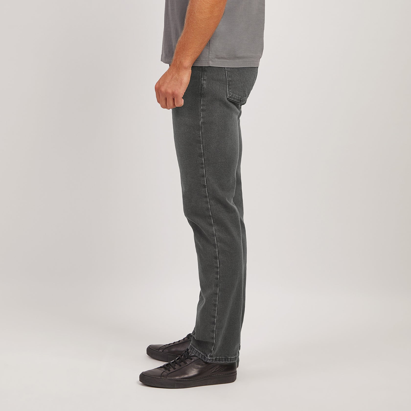 Men's Straight Allen Jeans - Mott & Bow