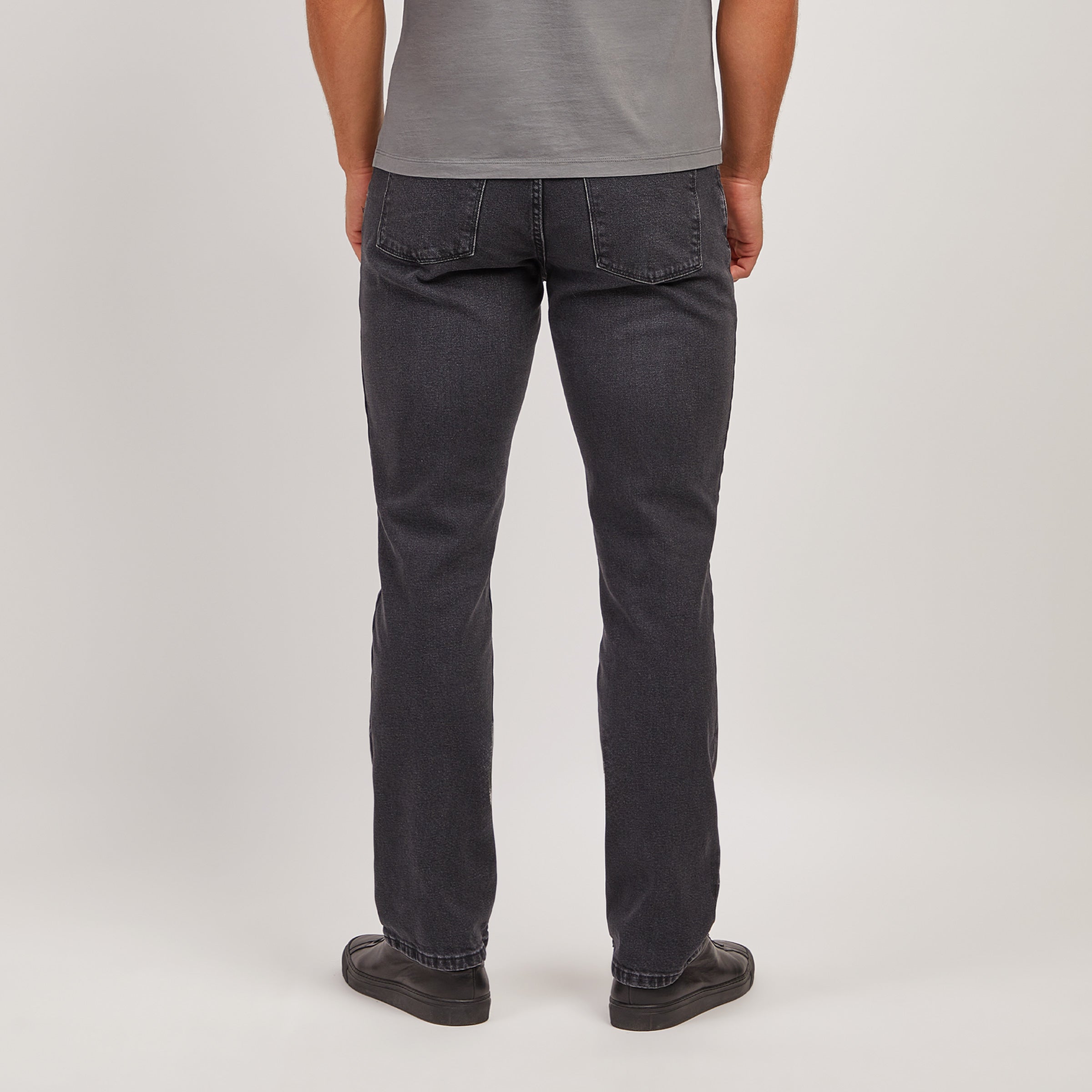 Men's Straight Allen Jeans - Mott & Bow