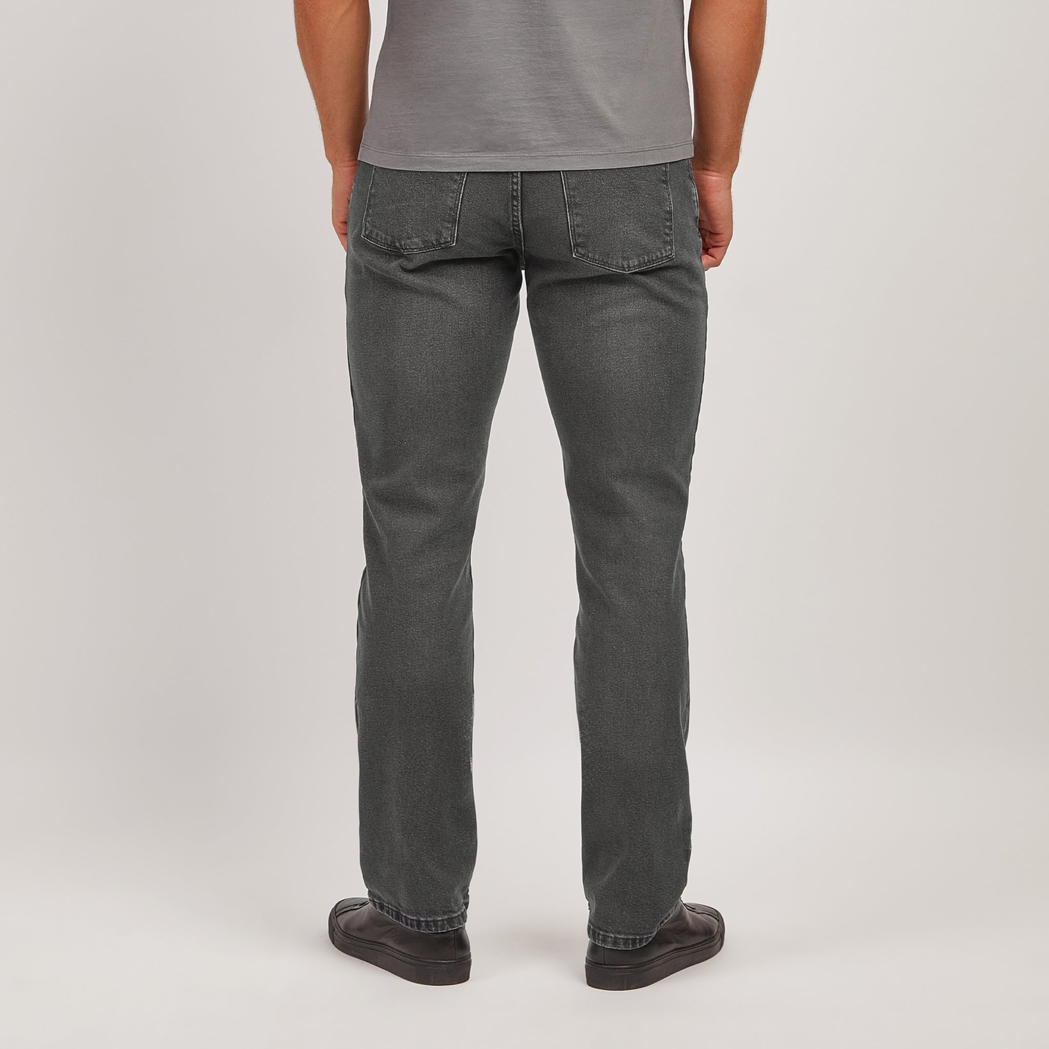 Men's Straight Allen Jeans - Mott & Bow