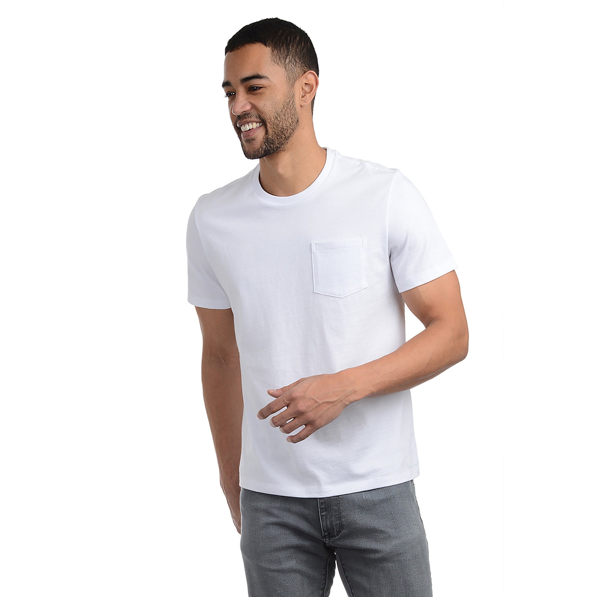 Men's Heavyweight Pocket Carlton Tee - Mott & Bow
