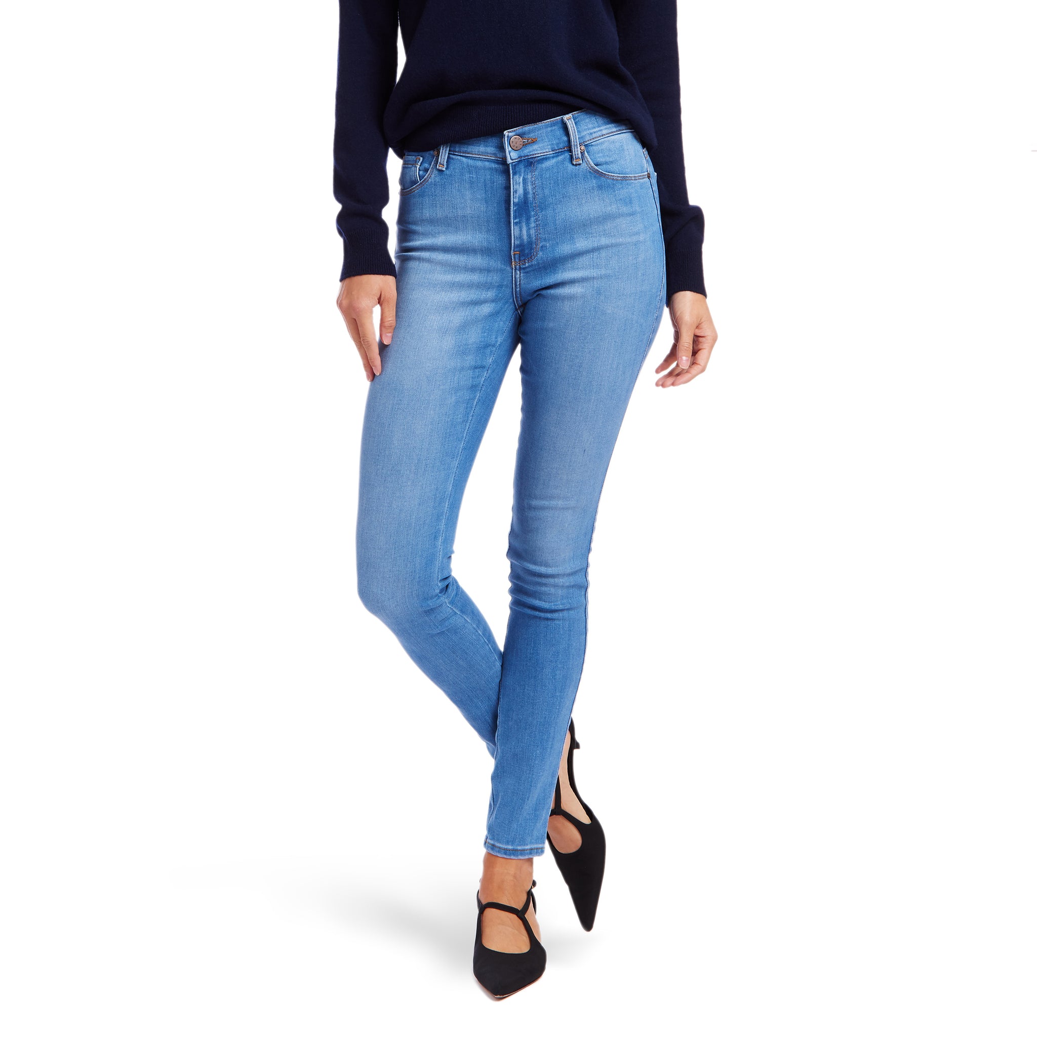 Women's High Rise Skinny Jane Jeans - Mott & Bow