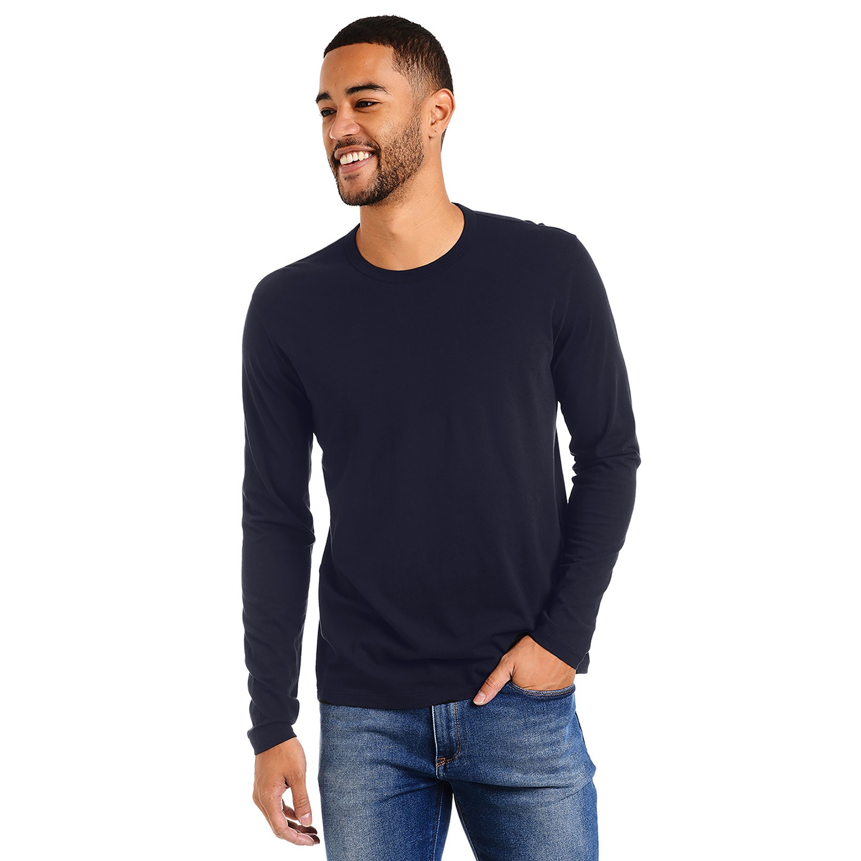 Men's Long Sleeve Crew Tee Driggs - Mott & Bow